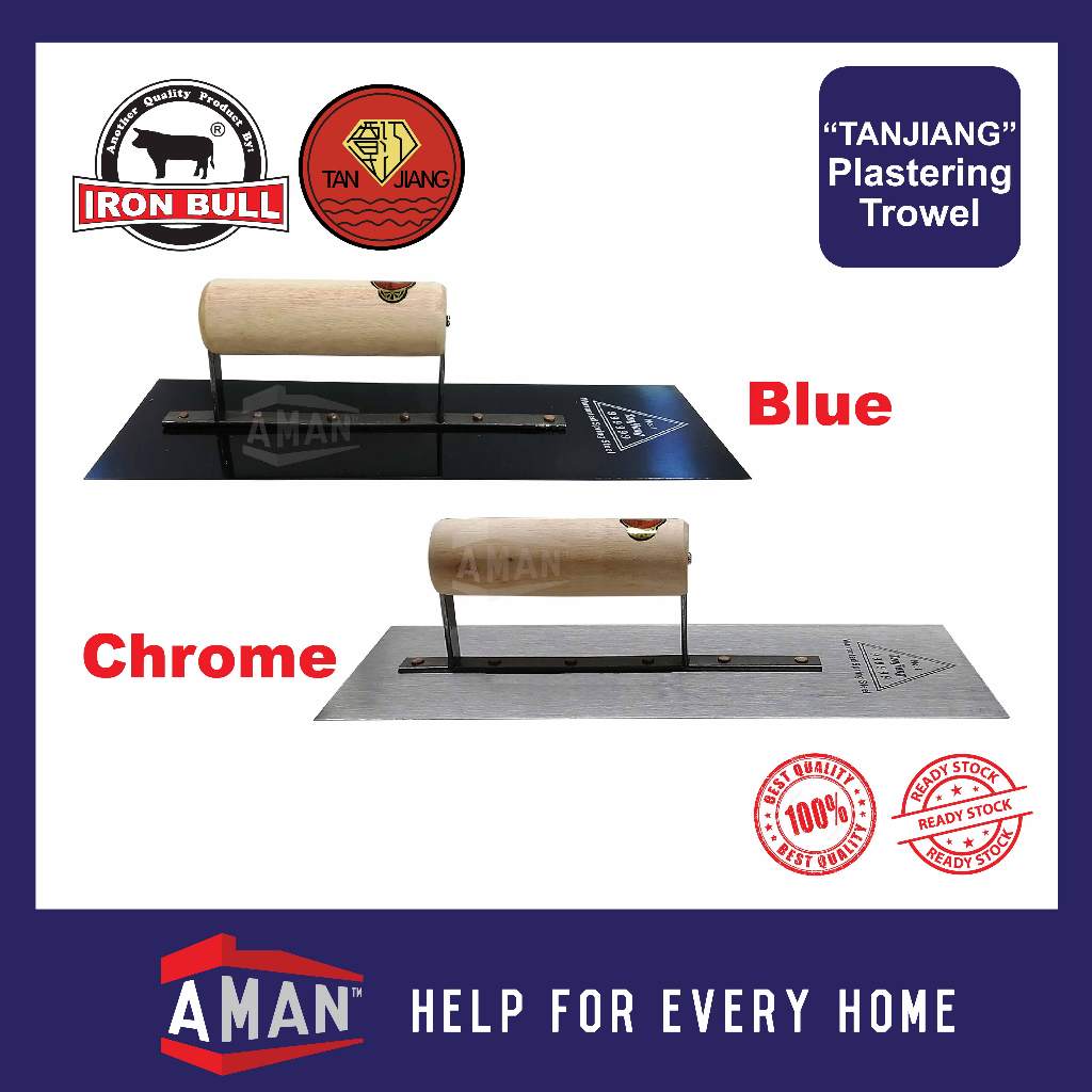 TANJIANG Plastering Trowel Cement Trowel Plaster Trowel Tile Plastering ...
