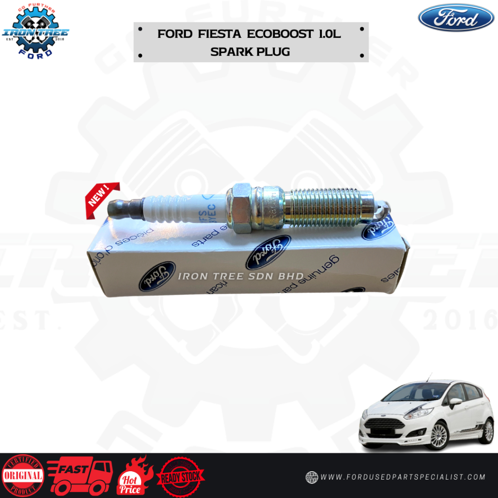 Original Ford Fiesta 1.0 Ecoboost Spark Plug New >CM5G-12405-CE
