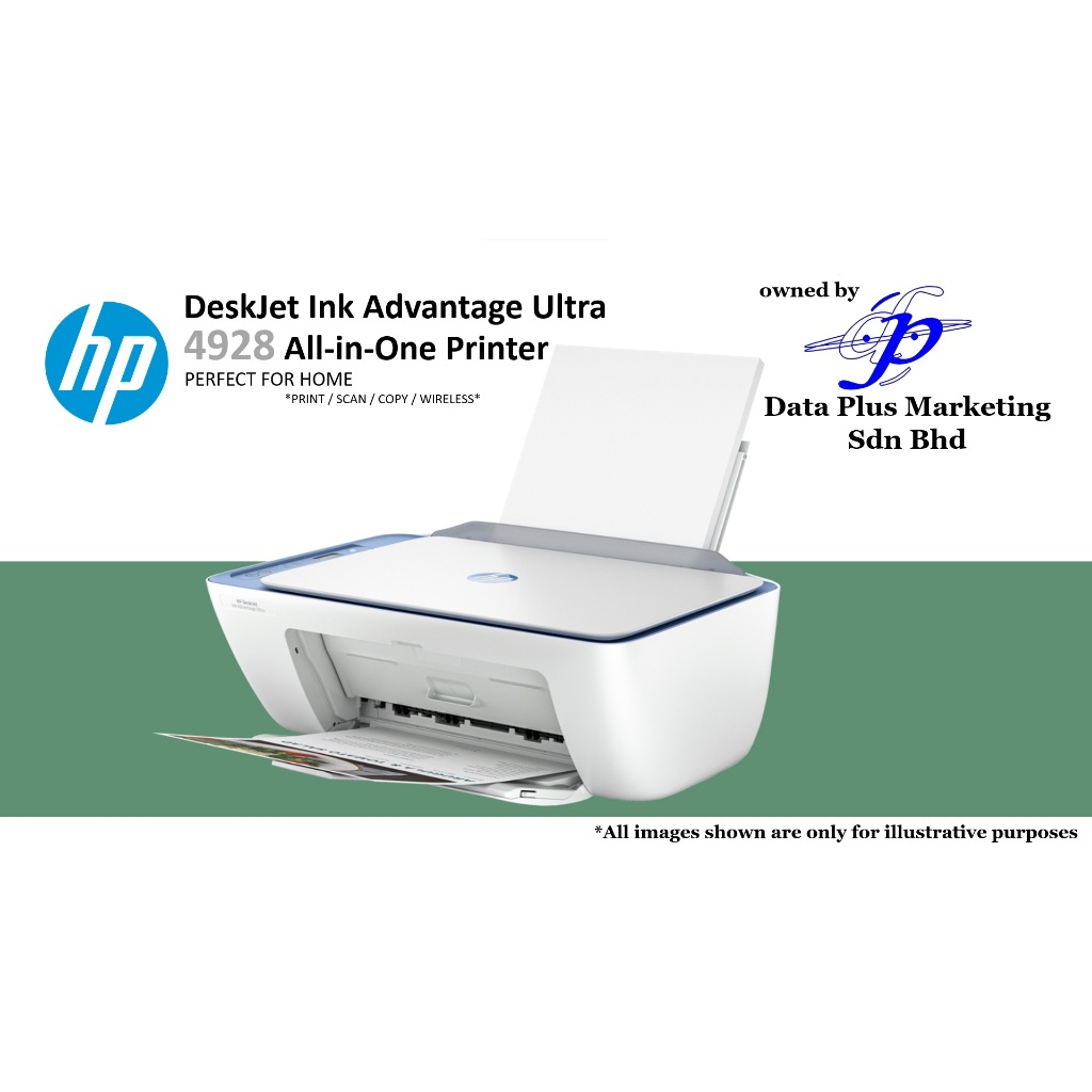 HP DeskJet Ink Advantage Ultra 4928 All-in-One Printer (Print / Scan ...