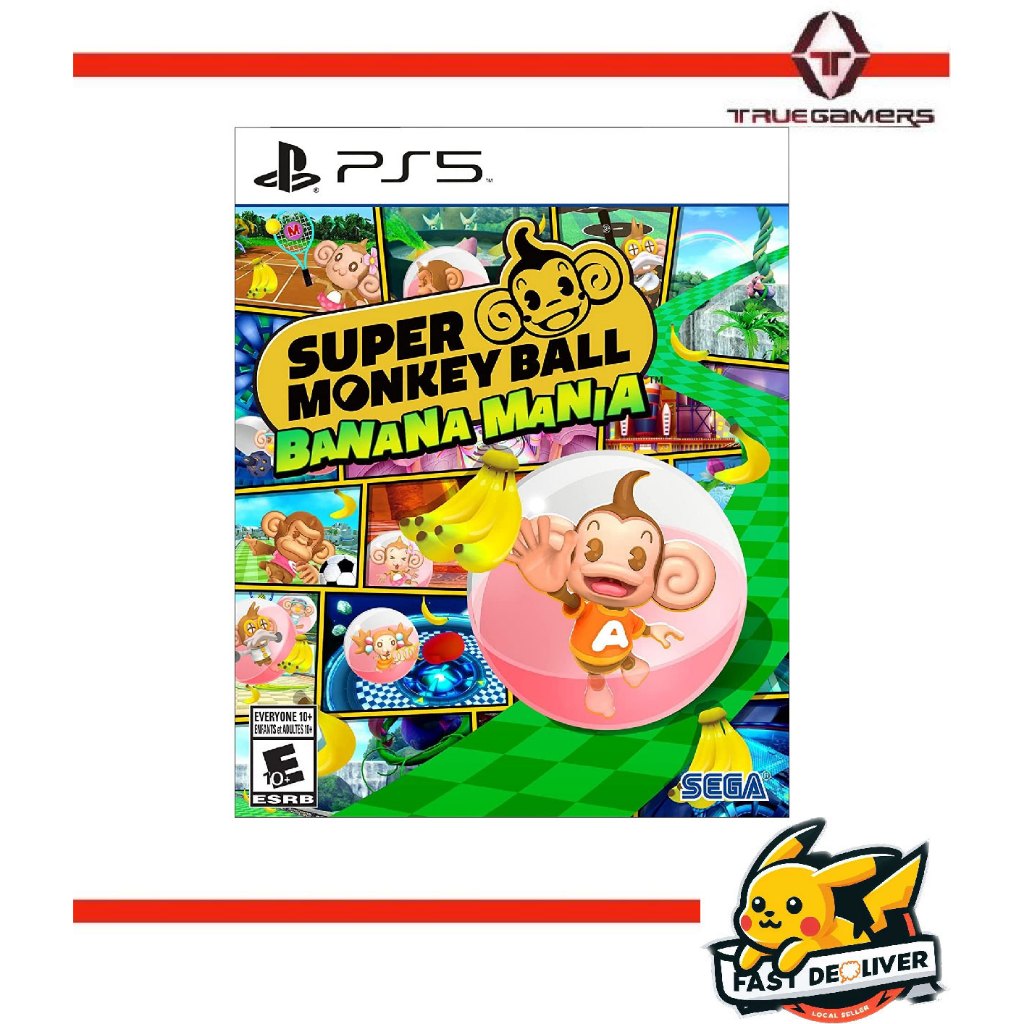 PS5 Super Monkey Ball Banana Mania - R2 English | Shopee Malaysia