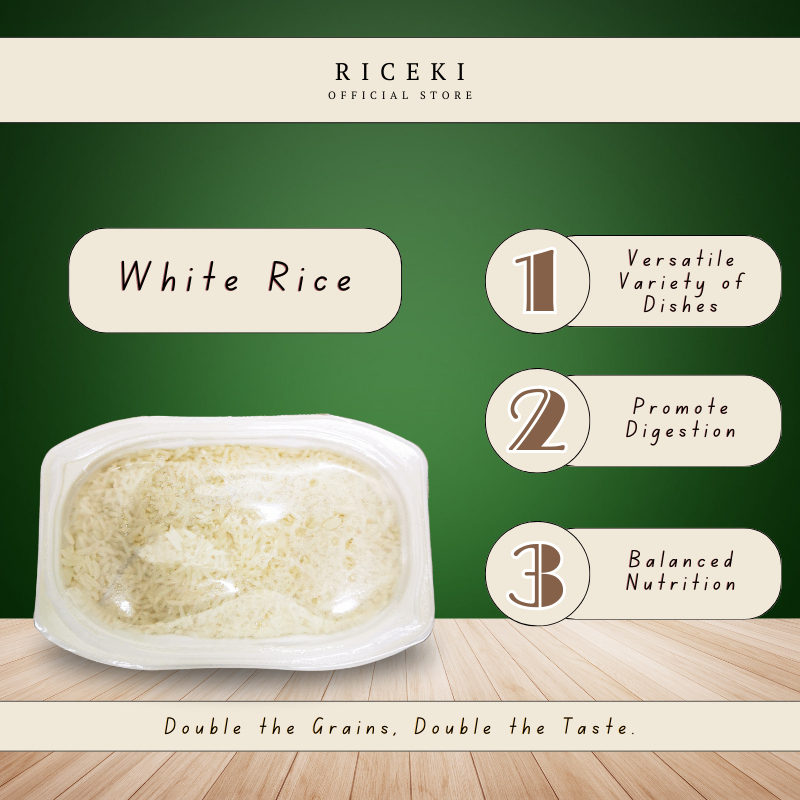 Riceki - Instant Rice Mini White Rice Nasi Putih Instant Ready to Eat ...