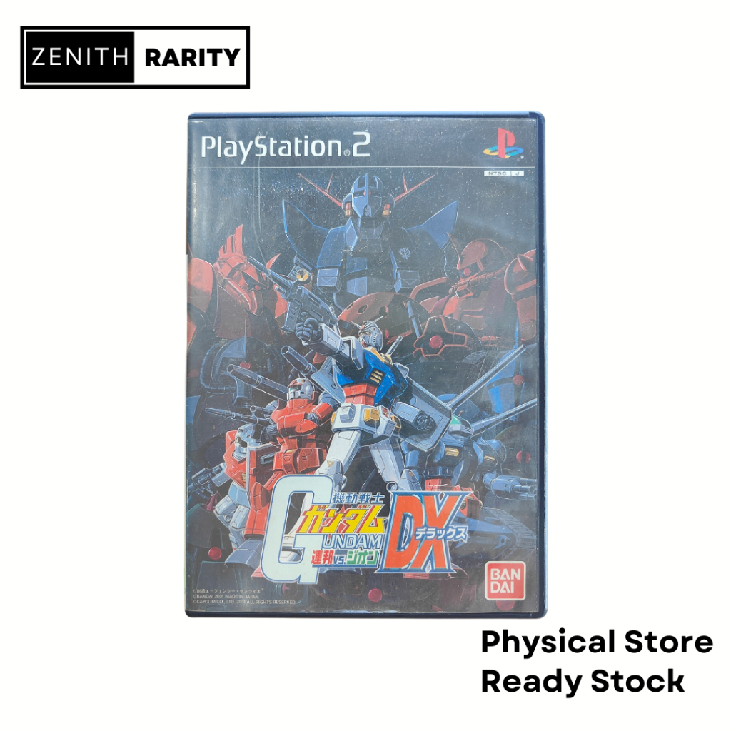 Zenith Rarity Sony Playstation 2 PS2 game Mobile Suit Gundam ...