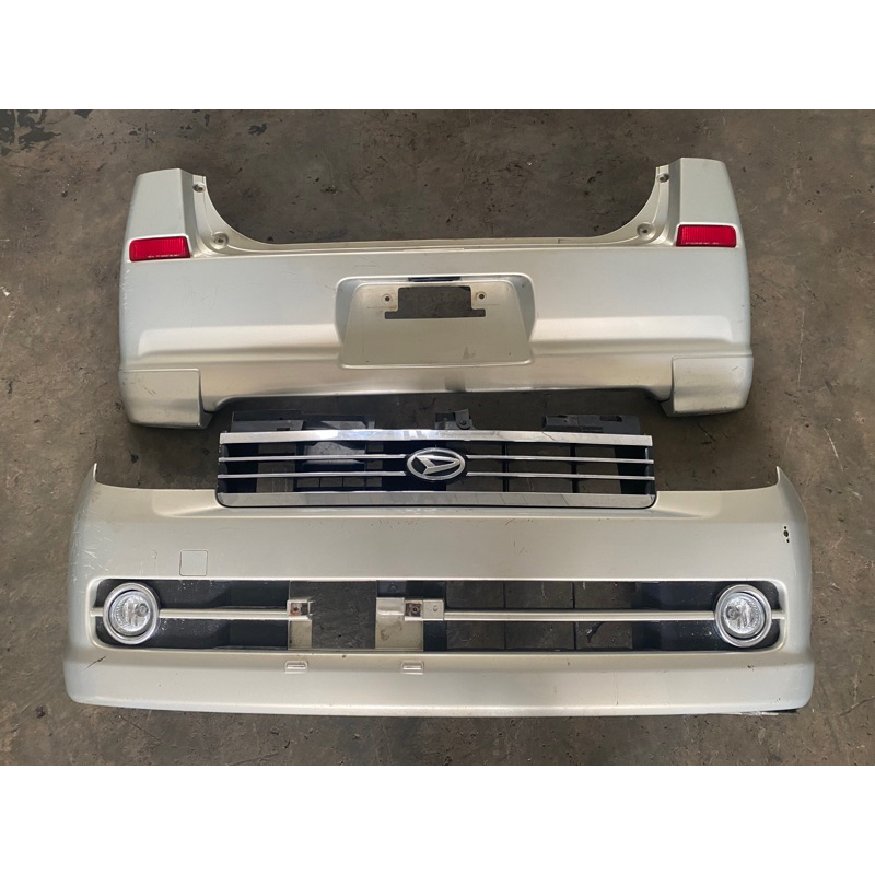 Daihatsu AVY L250S Front With Rear Bumper Set Side Skirt For Viva ...