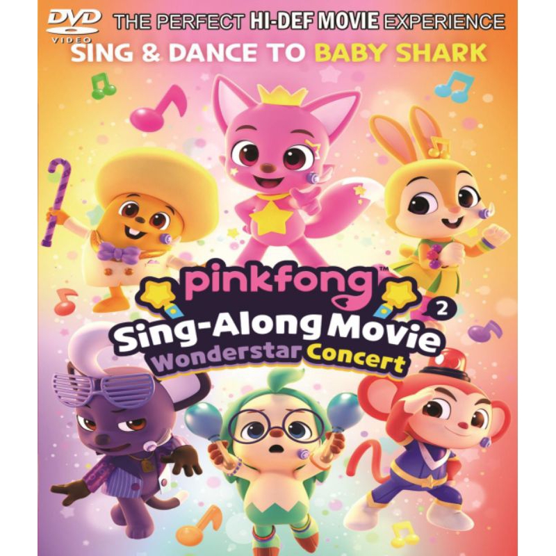 Pinkfong Sing-Along Movie 2 : Wonderstar Concert (2022) | Shopee Malaysia