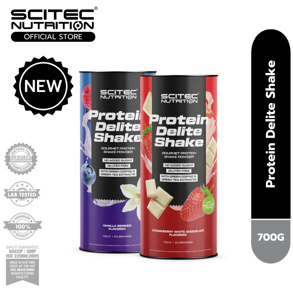 SCITEC NUTRITION Protein Delite Shake Meal Replacement (700g) | Shopee ...