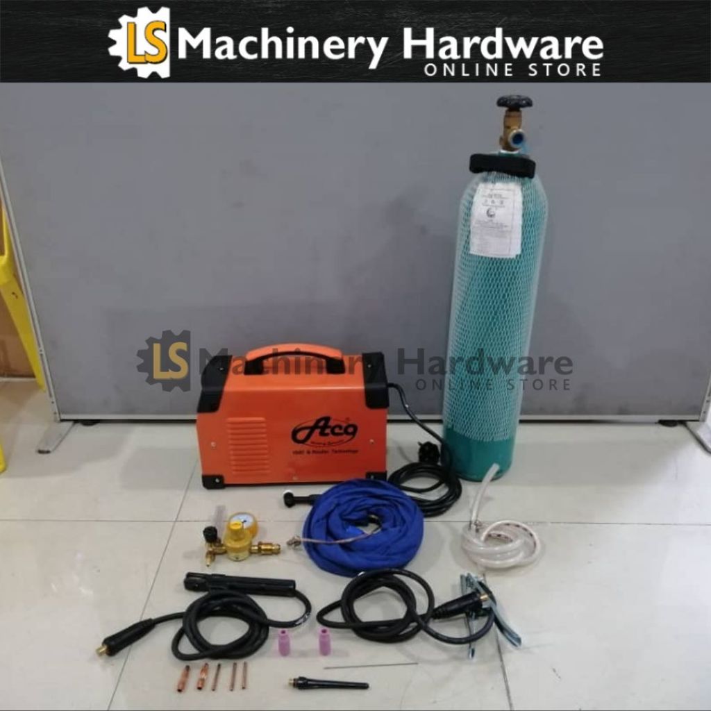 ACO Professional TIG Welding Machine w Argon Gas TIG200 - 1 Year ...