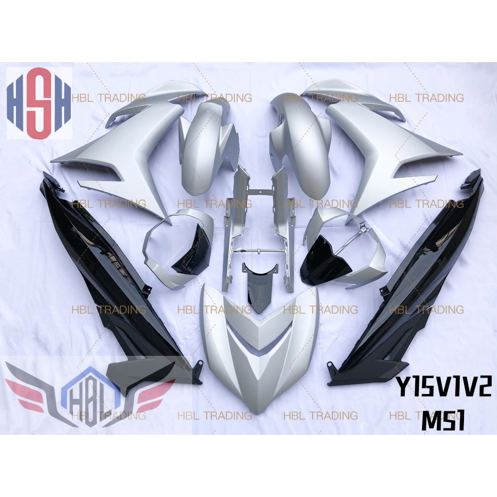YAMAHA Y15ZR V1 V2 Full Body Cover Set Color Parts Part Bodyset Y suku ...