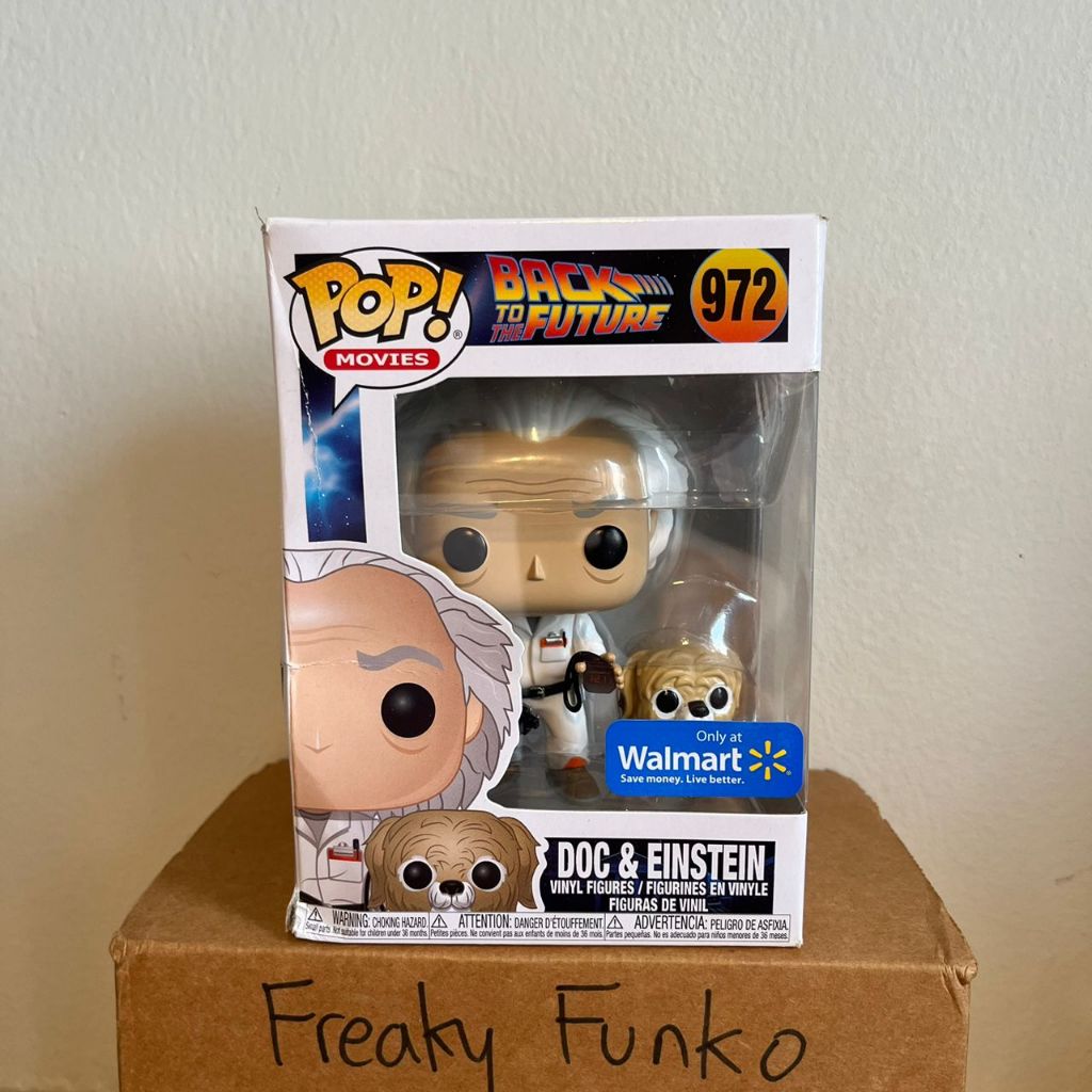 Funko Pop! Back to the future : Doc & Einstein (Walmart exclusive ...