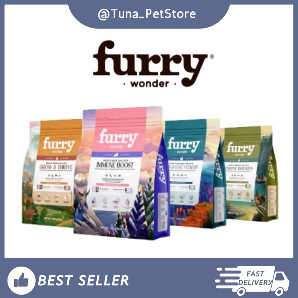 Furry Wonder Freeze Dried Complete Cat Food (226G) suitable for all ...