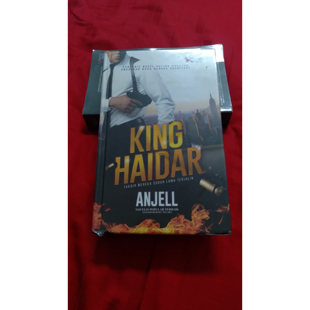 Novel Preloved Anjell : King Haidar (Hard Cover) | Shopee Malaysia