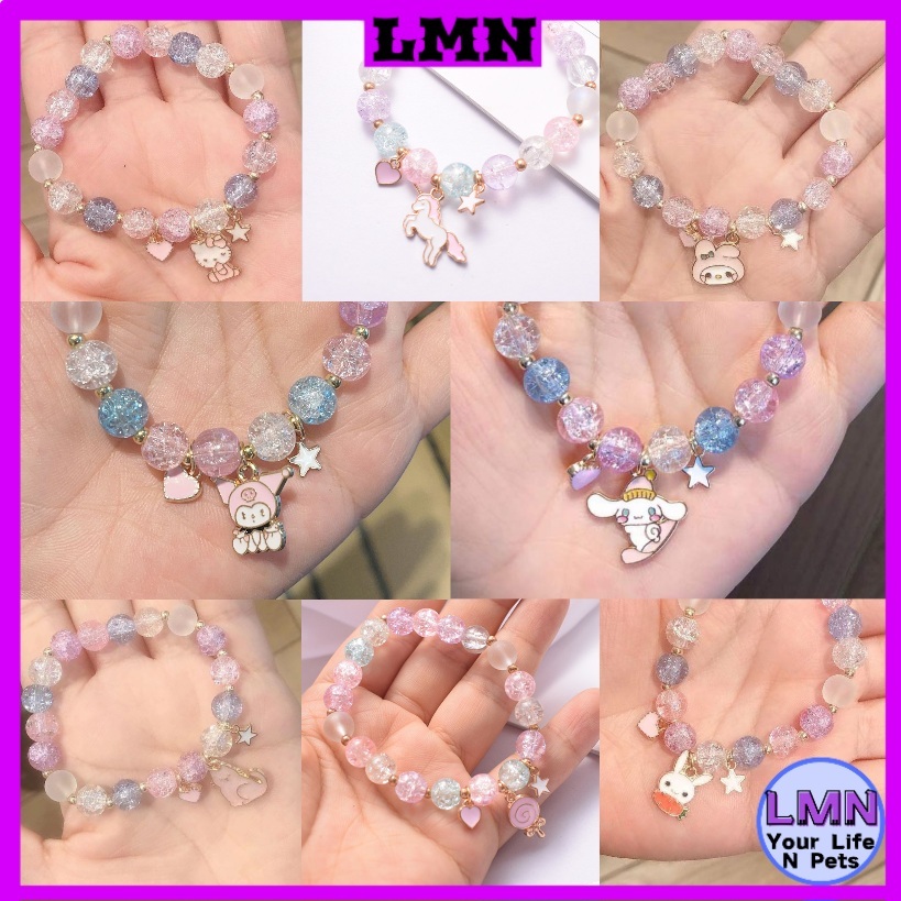 Sanrio Cute Girly Bracelet Korean Fashion Simple Design Gelang Tangan ...