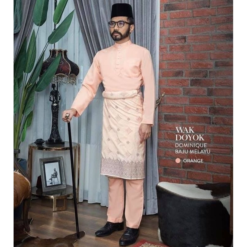 Baju Melayu Wak Doyok Slim Fit Starvilion (Clearance Sale) | Shopee ...