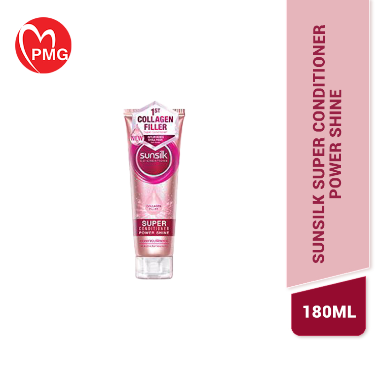 [PMG PHARMACY] Sunsilk Super Conditioner Power Shine 180ml | Shopee ...