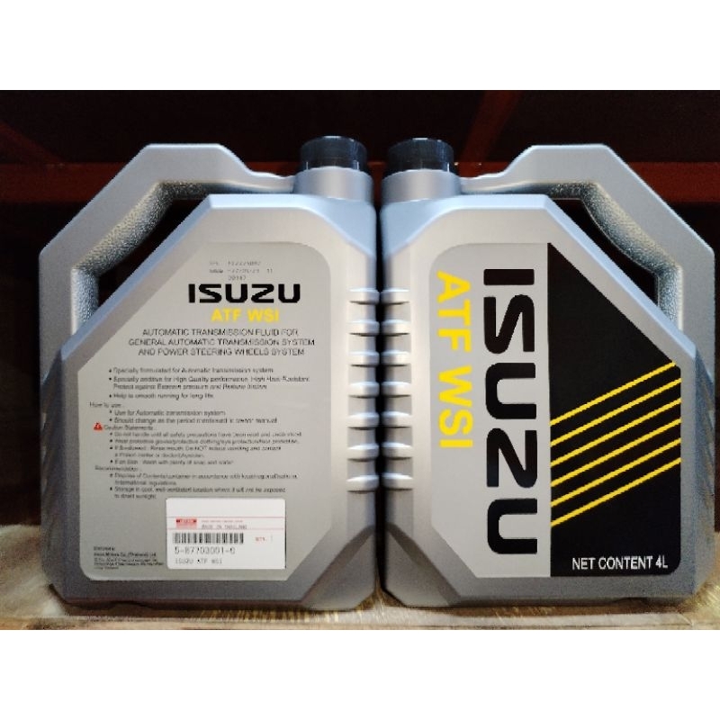 100% ORIGINAL ISUZU ATF WSI ( 4 Litre ) ## D-MAX Gear Oil # | Shopee Malaysia