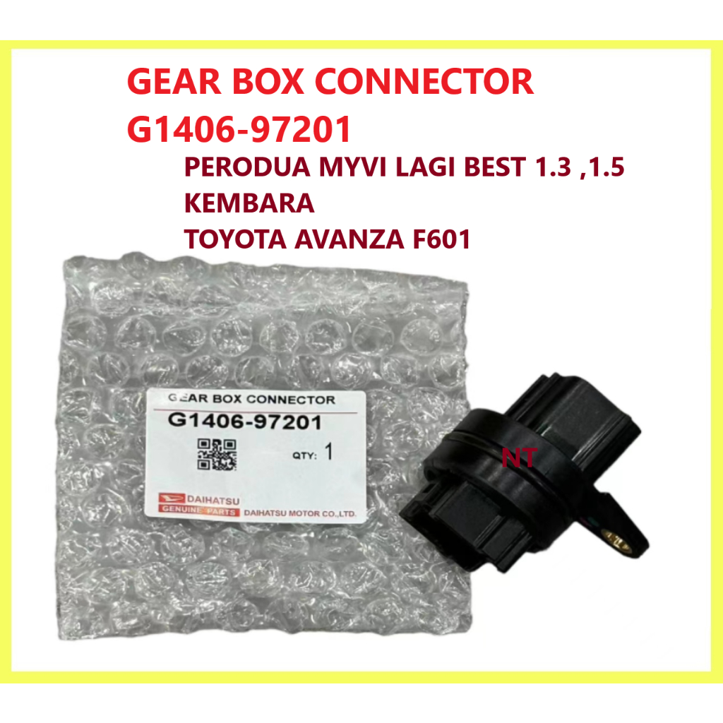 100% DAIHATSU KEMBARA , AVANZA , RUSH - Gear Box Connector Sensor ...