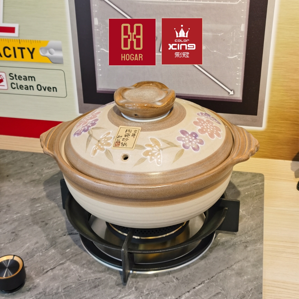 Color King JINWUSHAO Ceramic Hot Pot 2500ML BLOOMING FLOWER | 100% ...