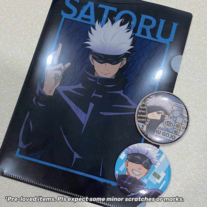 Pre-loved / Jujutsu Kaisen Gojo Satoru Set | Shopee Malaysia