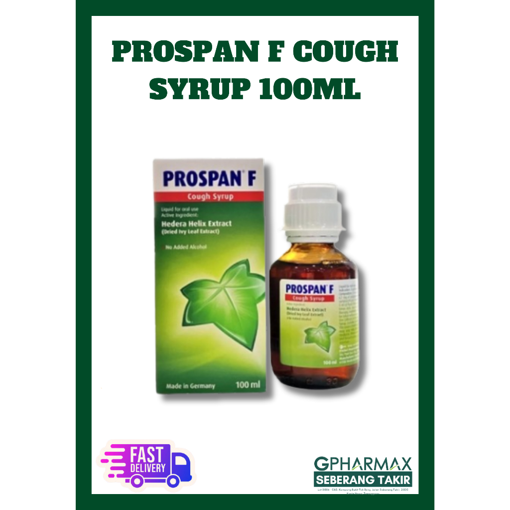 Prospan F Cough Syrup 100ml Ubat Batuk Berkahak | Shopee Malaysia