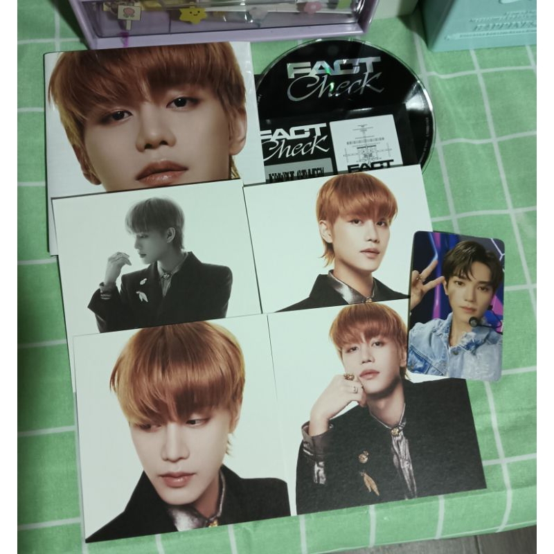 NCT TAEIL FACT CHECK CHENLE ISTJ UNSEALED POSTER VERSION | Shopee Malaysia
