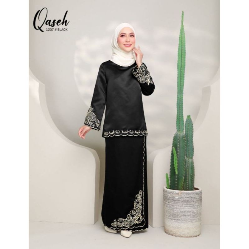 BAJU KURUNG MODERN LACE TEMA BLACK BAJU TUNANG NIKAH BRIDESMAID ...