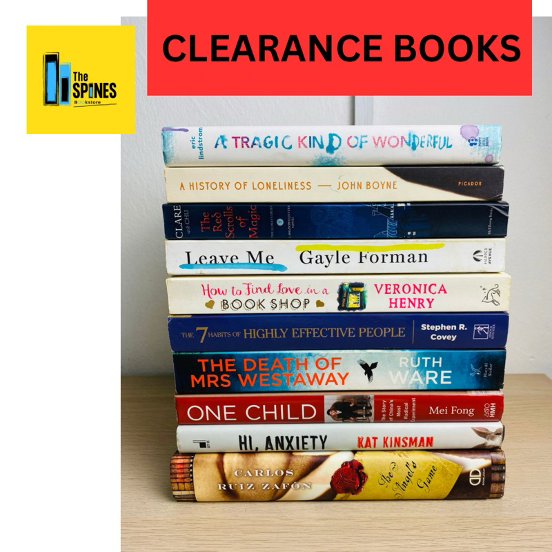 CLEARANCE BOOKS RM 6.90 ( Hardcover & Trade Paperback ) | Shopee Malaysia