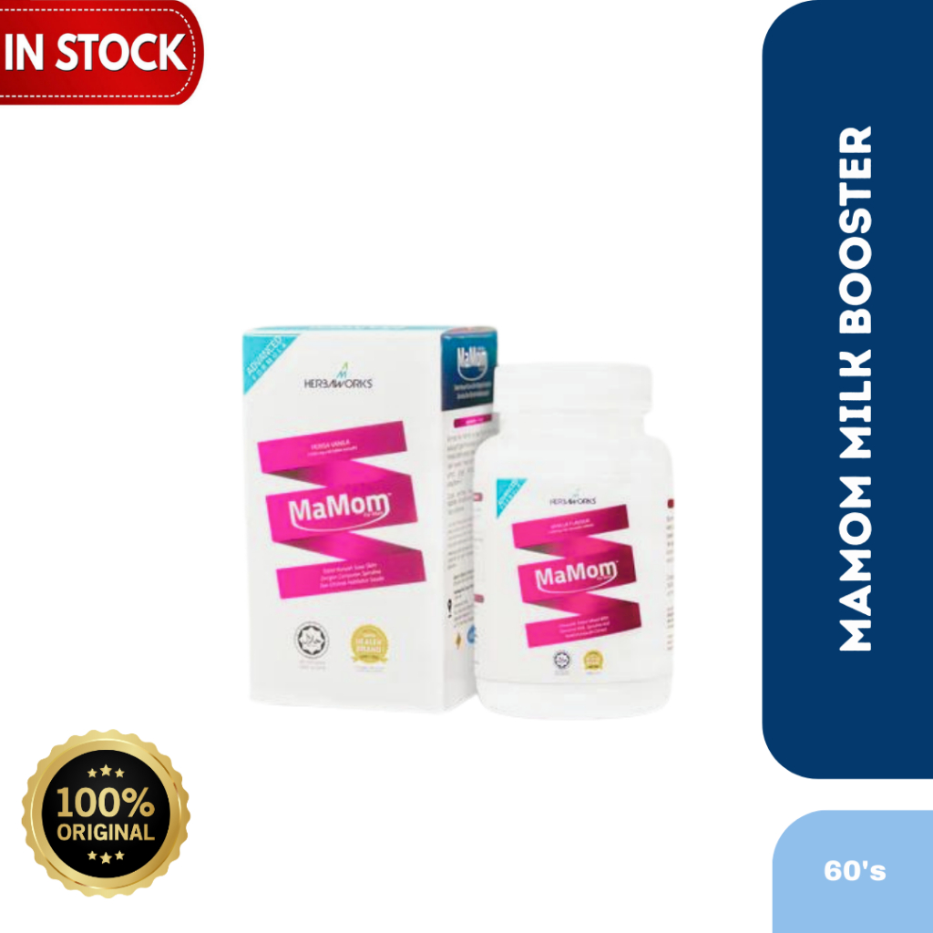 Mamom Milk Booster (60tab) | Shopee Malaysia