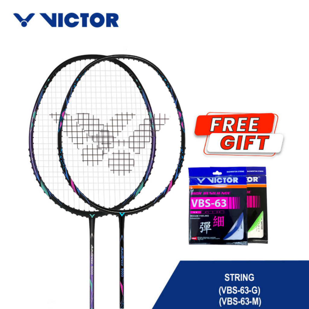 VICTOR Auraspeed 9000 Badminton Racket ARS-9000 | Shopee Malaysia