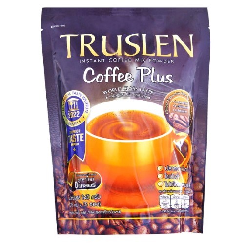 TRUSLEN INSTANT COFFEE MIX POWDER Coffee Plus 240 g | Shopee Malaysia