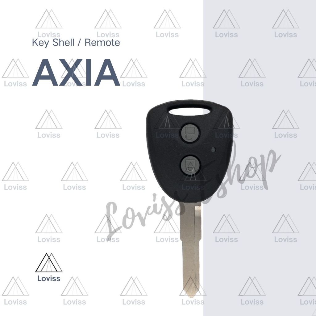 Perodua Axia Replacement Remote Casing | Shopee Malaysia
