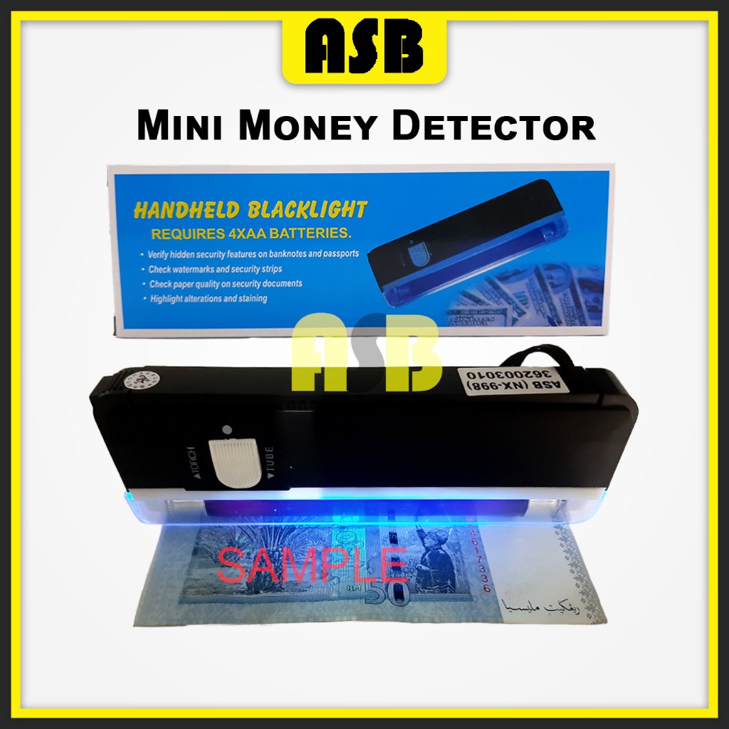 (1pc) ASB Mini Money Detector ( NX-998 ) ( DC ) ( 4W ) ( 362003010 ...