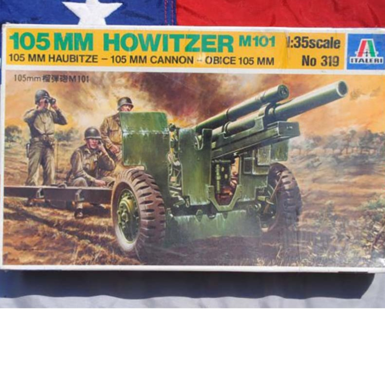 Italeri 319 1/35 105MM Howitzer M101. | Shopee Malaysia