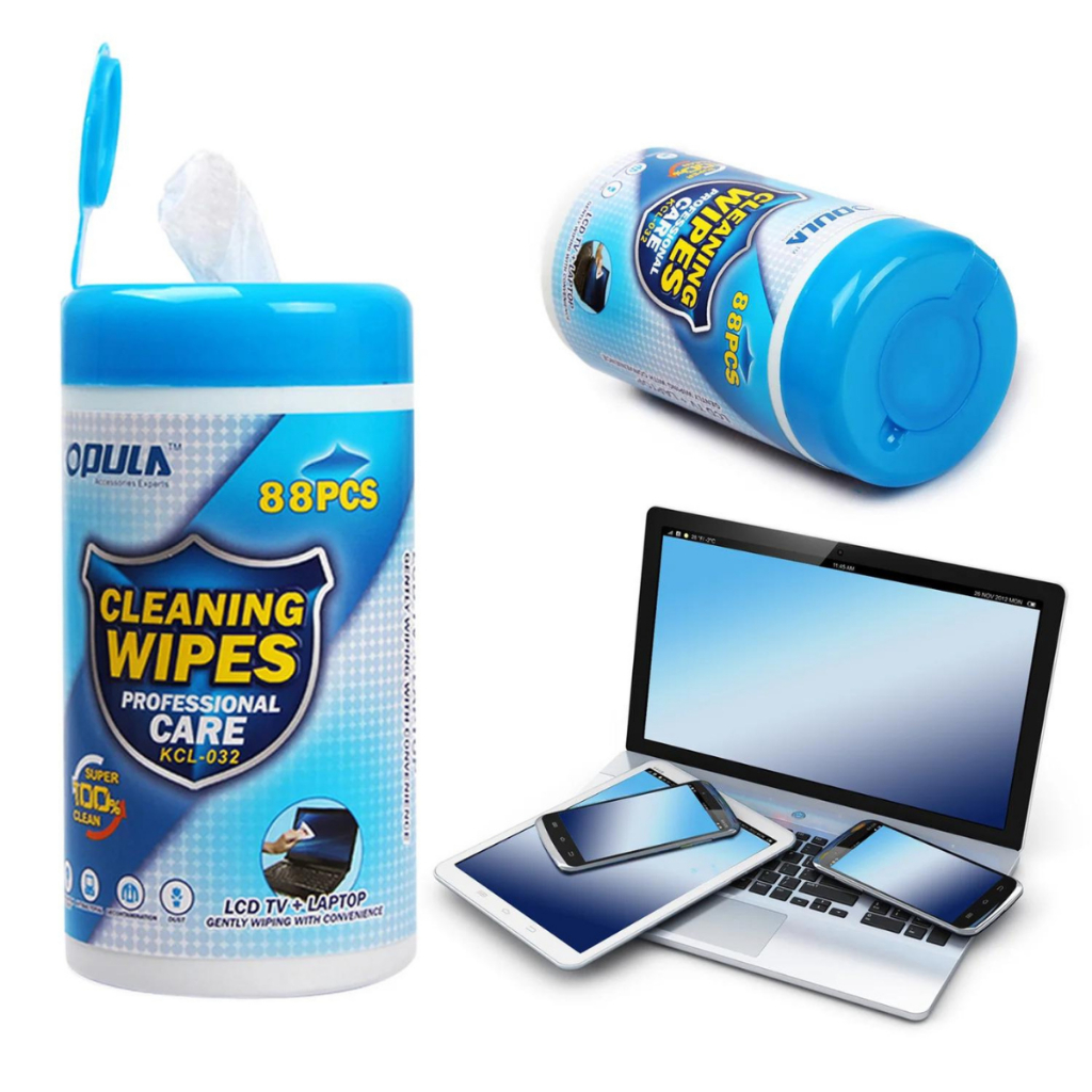 40sheets/68/88pcs/box Soft Anti-static Cleaning Wipes Wet Tissues ...