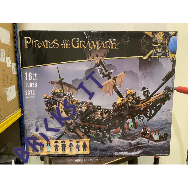 Lepin Silent Mary Pirates of the Caribbean Silent Mary Building Block ...