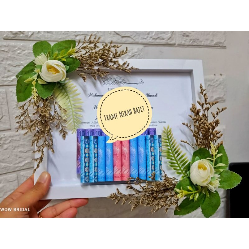 💥FRAME MAS KAHWIN | FRAME HANTARAN | FRAME NIKAH 🌷SIAP GUBAH DAN CUSTOM ...