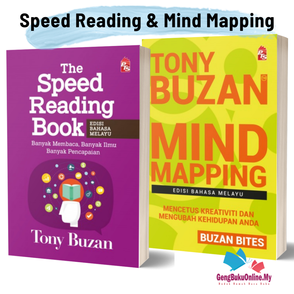 The Speed Reading Book & Mind Mapping - Edisi Bahasa Melayu | Tony Buzan | Shopee Malaysia