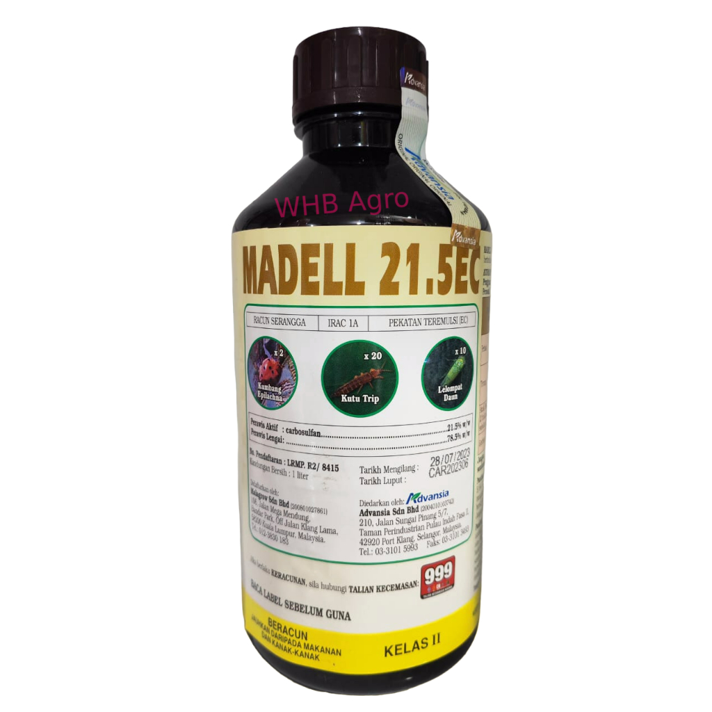 Advansia Madell 21.5 EC - ( 1L ) 👍 💯 | Shopee Malaysia