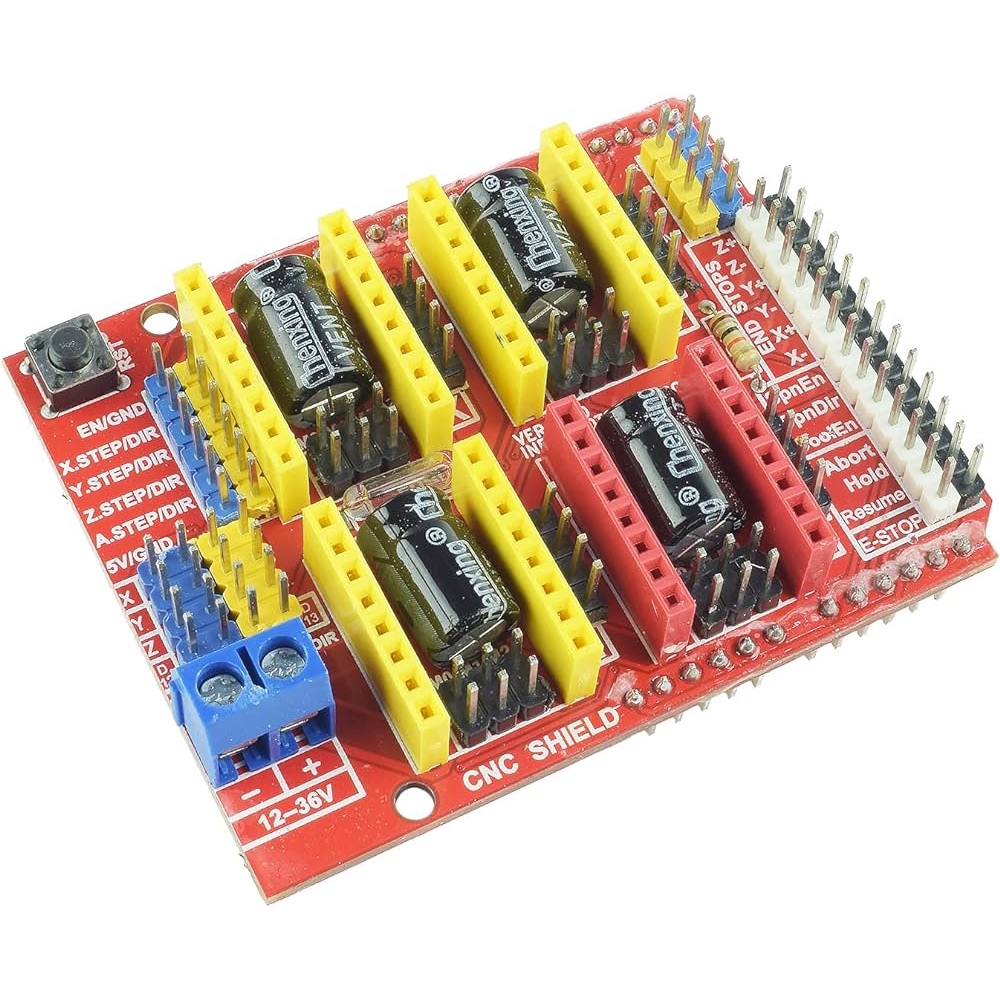 CNC Shield V3 for Arduino UNO - Stepper Motor Controller | Shopee Malaysia