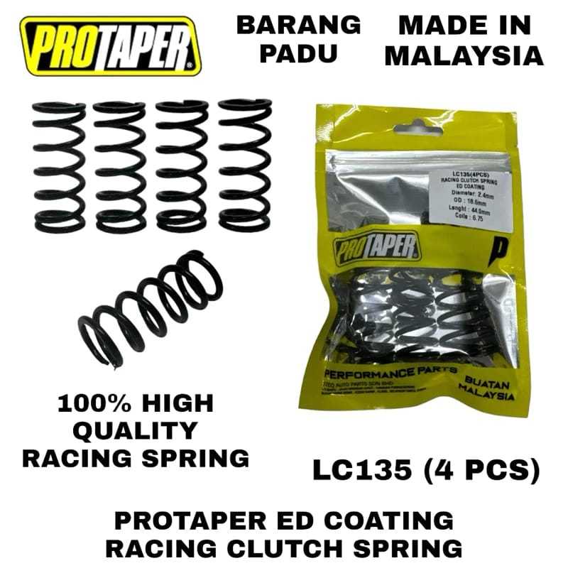 Y15/LC/RS150 PROTAPER ED COATING RACING CLUTCH SPRING SET ORIGINAL ...