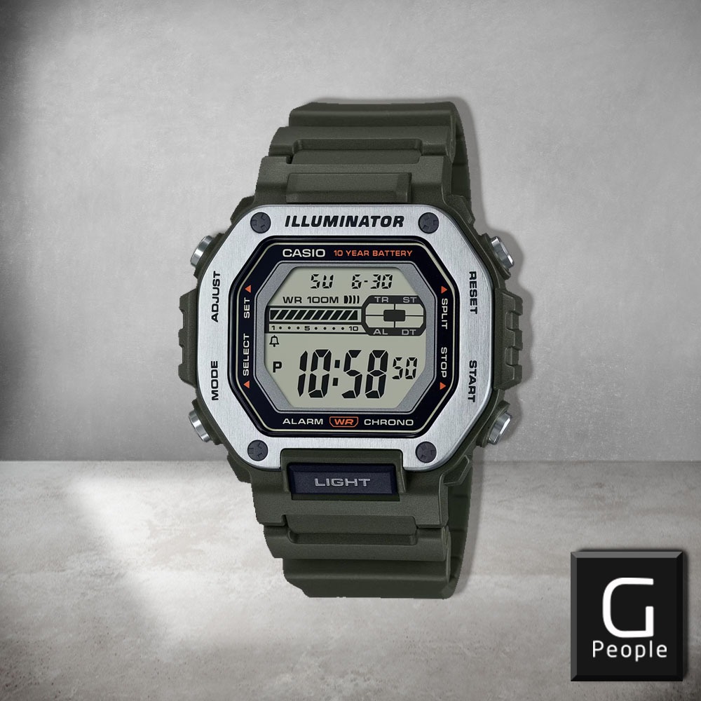 CASIO MWD-110H-3AV / MWD-110H-3A / MWD-110H DIGITAL WATCH 100% ORIGINAL ...