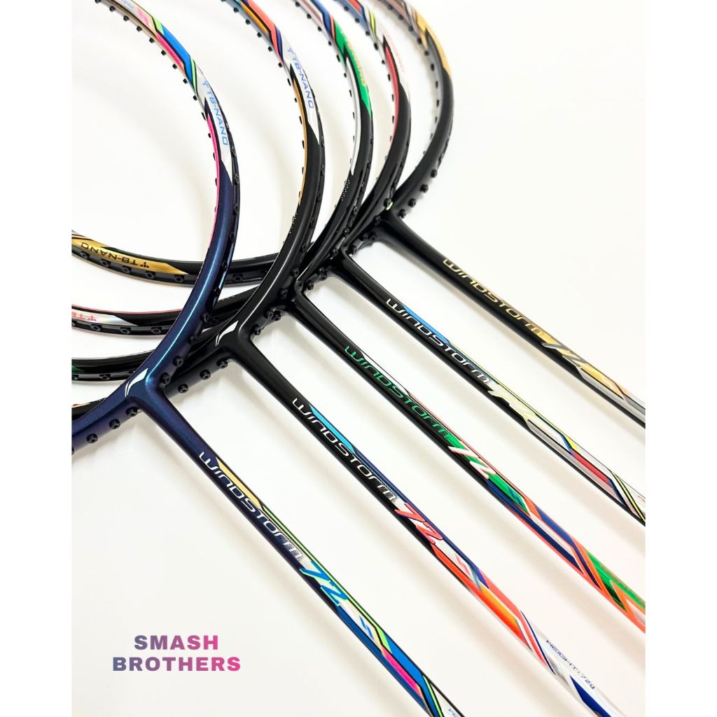 Li-Ning Windstrom 72 (100% ORIGINAL) - PROMOTION (STRINGING & GRIP ...