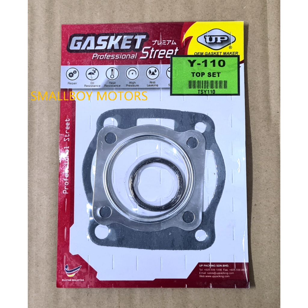 YAMAHA Y110 SS1 SS2 SS110 TOP SET GASKET STANDARD HEAD BLOCK ENGINE ...