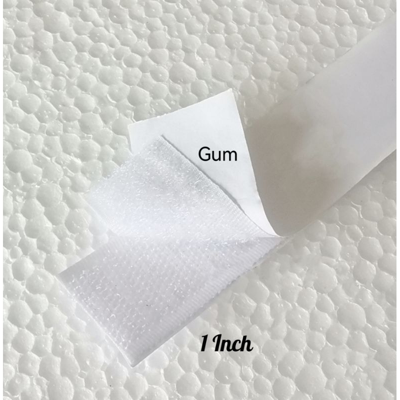 [ Meter ] Velcro Tape / Magic Tape Hook & Loop With Gum And Without Gum ...