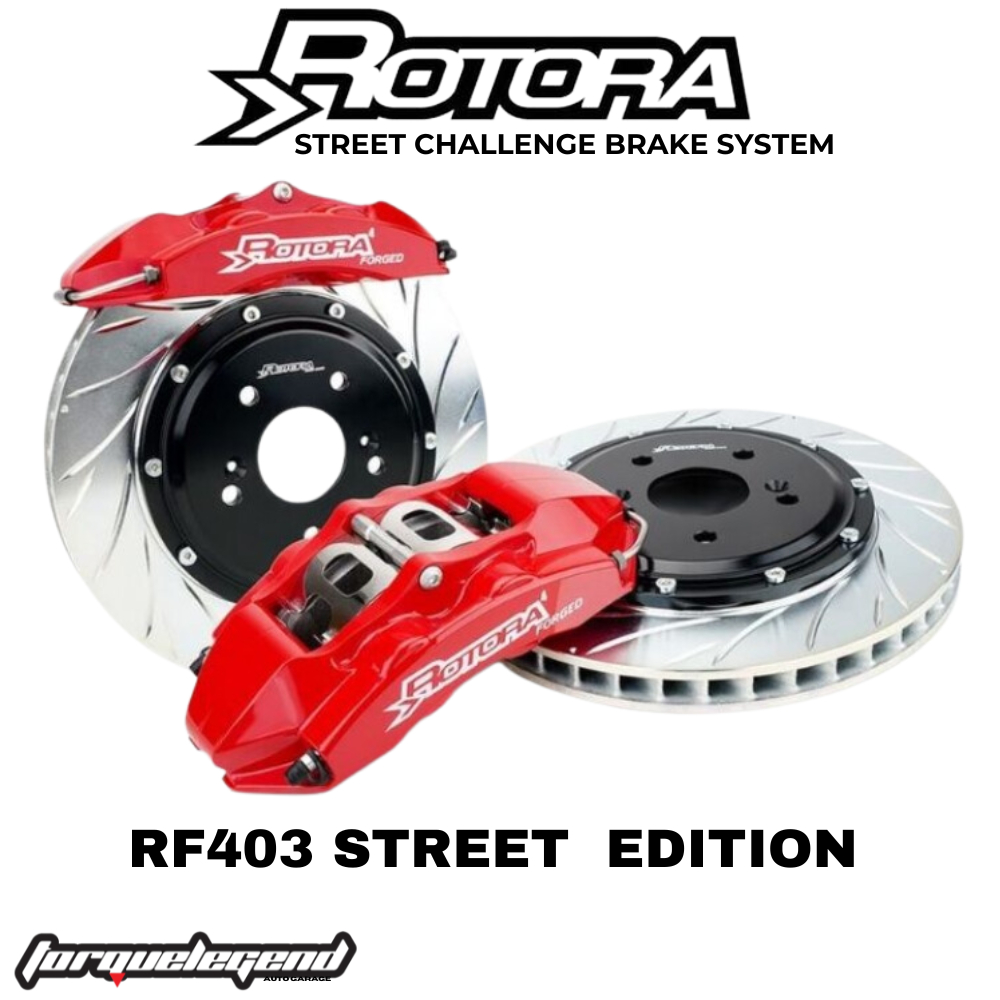 ROTORA CALIPER SET RF403 300/330/355MM STREET CHALLENGE BRAKE SYSTEM ...