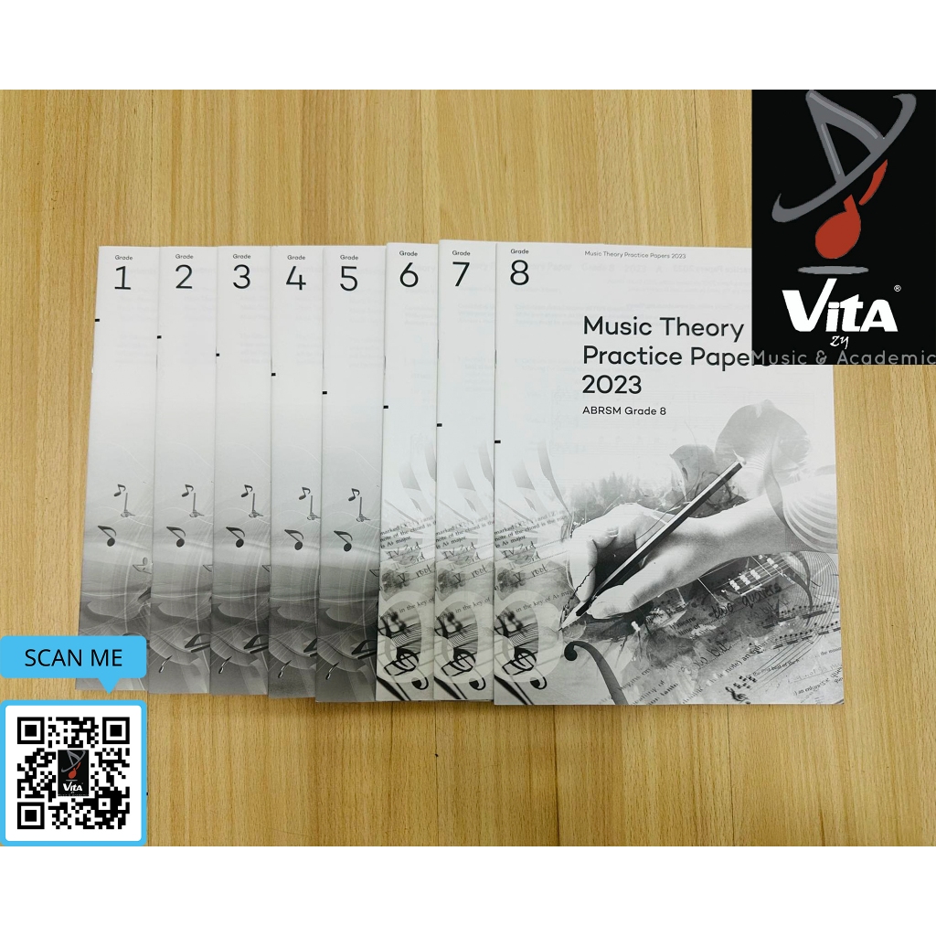 Music Theory Practice Paper 2023 ABRSM GRADE 1 TO 8 | Shopee Malaysia