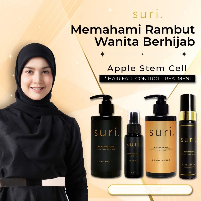 SURI Shampoo Hair Fall Treatment Set by Lisa Surihani [1 Shampoo 300ML ...