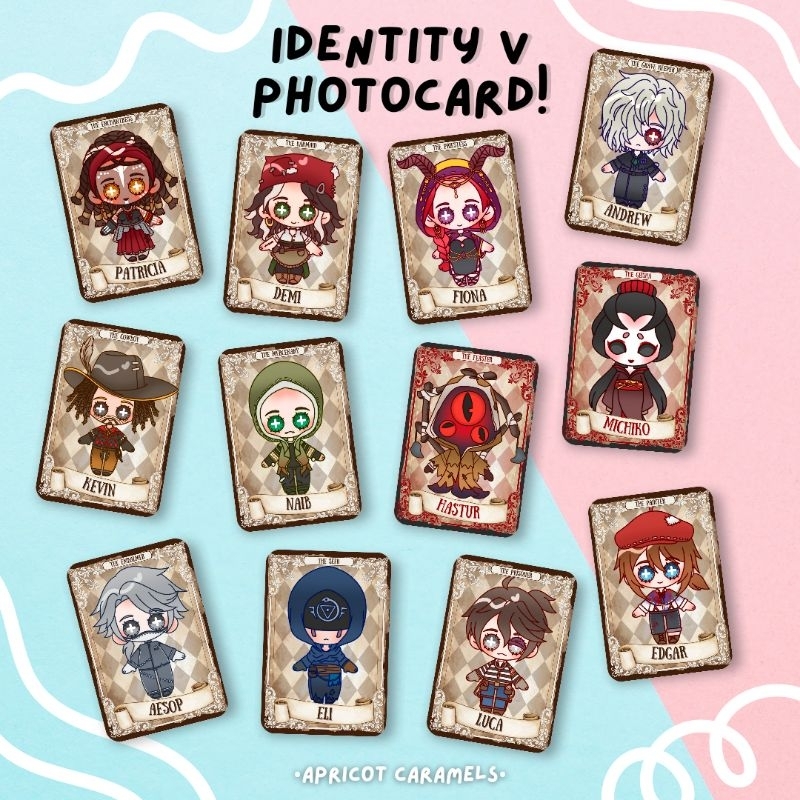 Identity V Game Photocard by Apricotcaramels | Shopee Malaysia