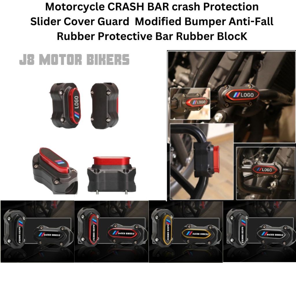 Motorcycle CRASH BAR crash Protection Slider Cover Guard Modified ...