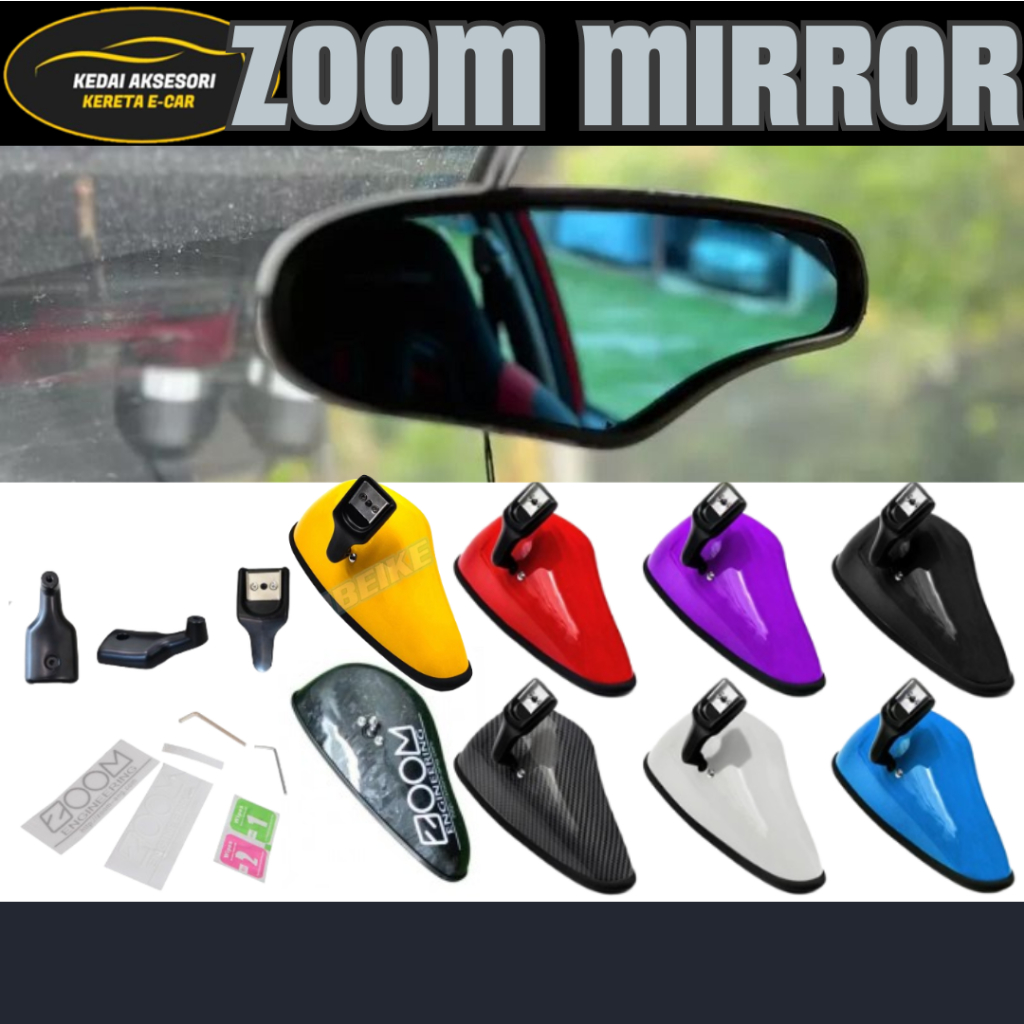 ZOOM Mirror (Blue Mirror) ENGINEERING MONACO MIRROR CERMIN ZOOM Proton ...