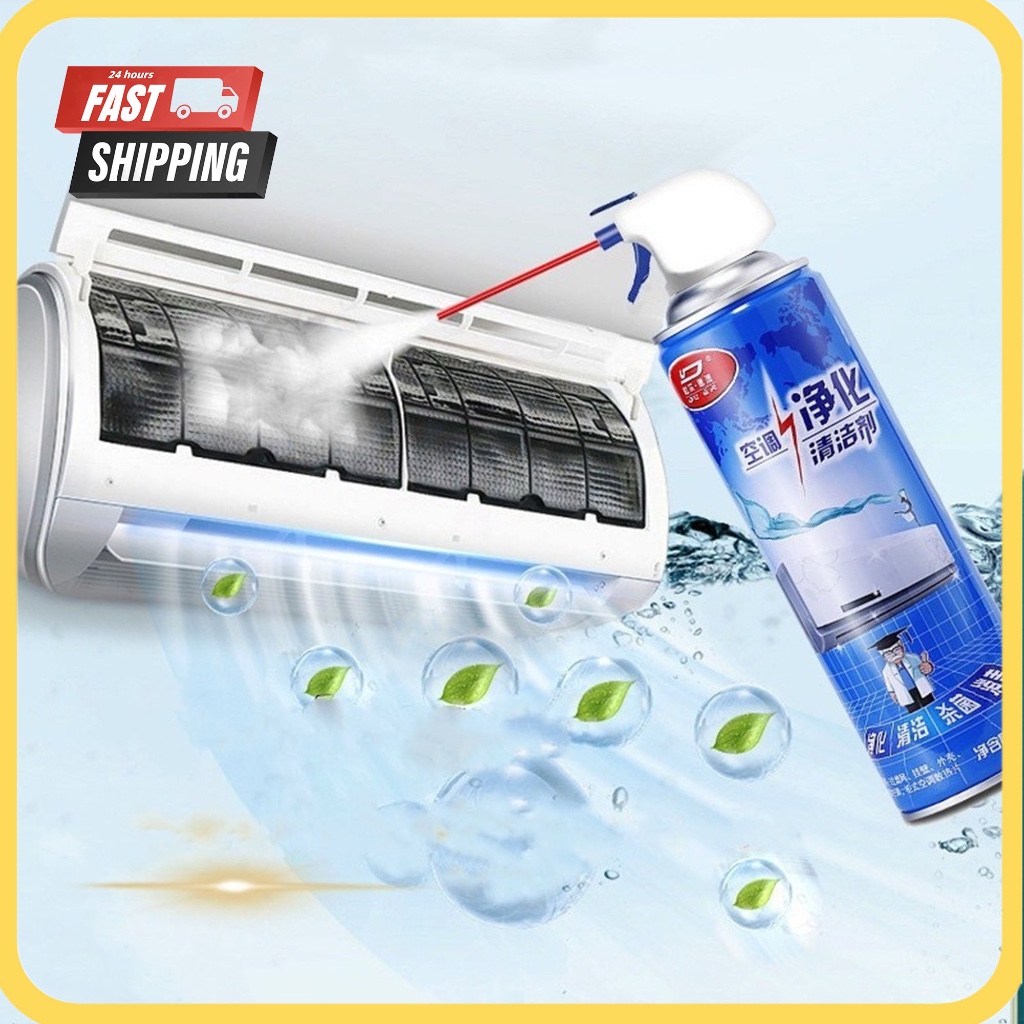 Aircond Cleaner Spray 500ml Air Conditioner Cleaner for Air Con Dust ...