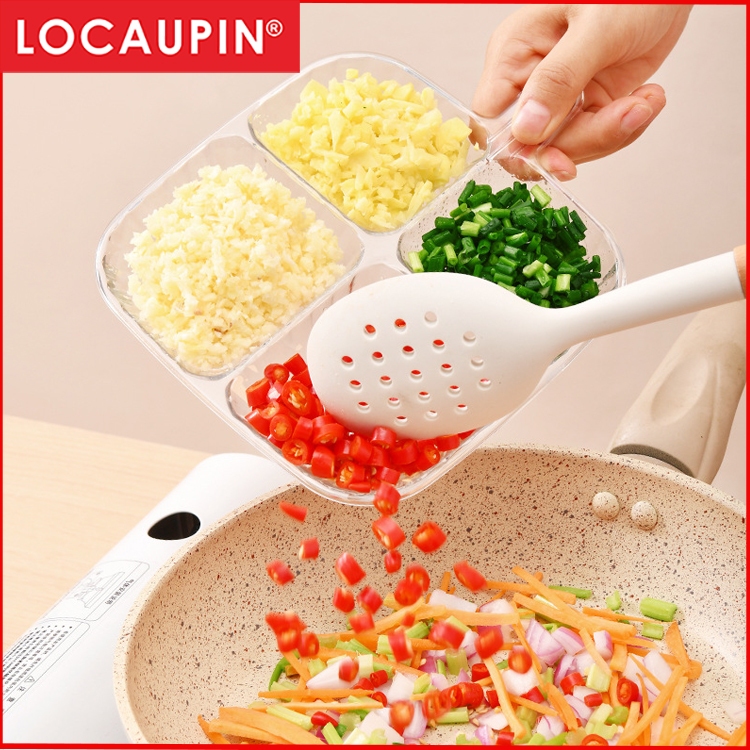 Locaupin Ingredients Plate Dipping Sauces Dish Plastic Mustard ...